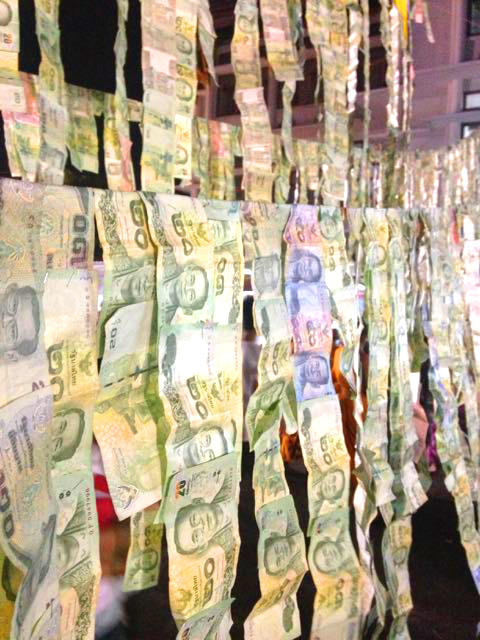 hanging money - Jaden Fox